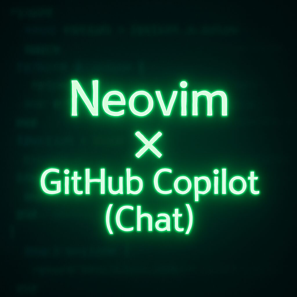 NeovimでGitHub Copilot (Chat)の活用 - SunLTechLogs